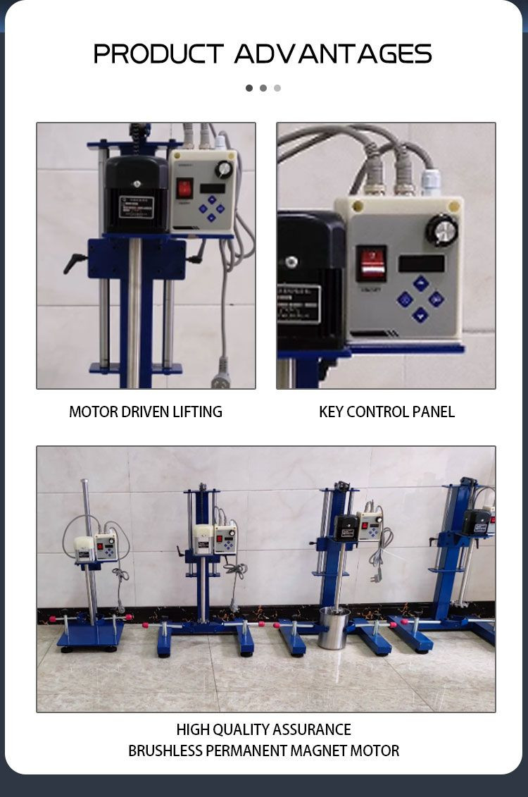 Buy Industrial Mixer Hydraulic Lifting Emulsion Dissolver High Speed ...