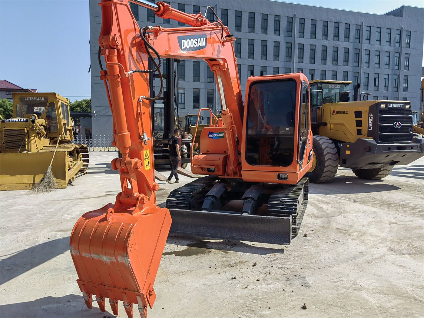 Buy 2018 Year Used Korea Brand Doosan Excavator Dh80 Mini Excavators ...