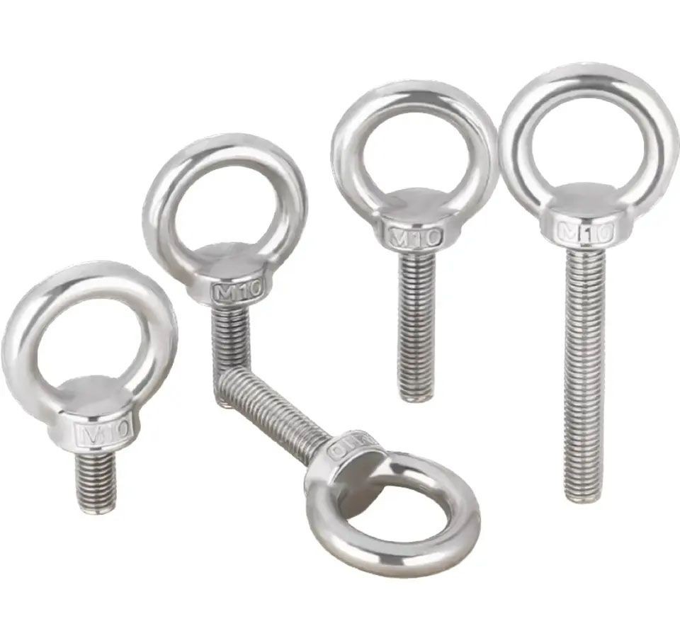 Buy High Quality 304 Stainless Steel M6 M8 M10 M12 Hanging Ring Bolts ...