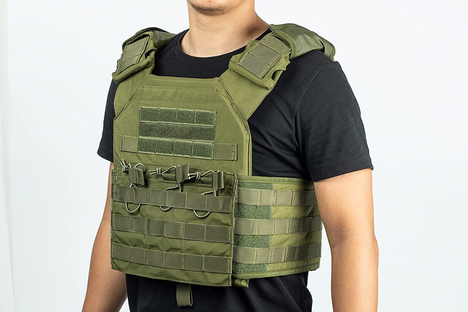 Buy Custom Tactical Vest Molle Training Vest Adjustable Camo Nylon Vest ...