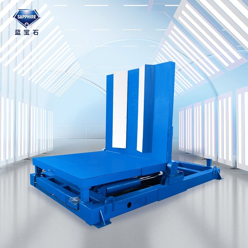 Buy Fz90v 90 Degree Hydraulic Flip Machine (coil Tilter, Upender ) from ...