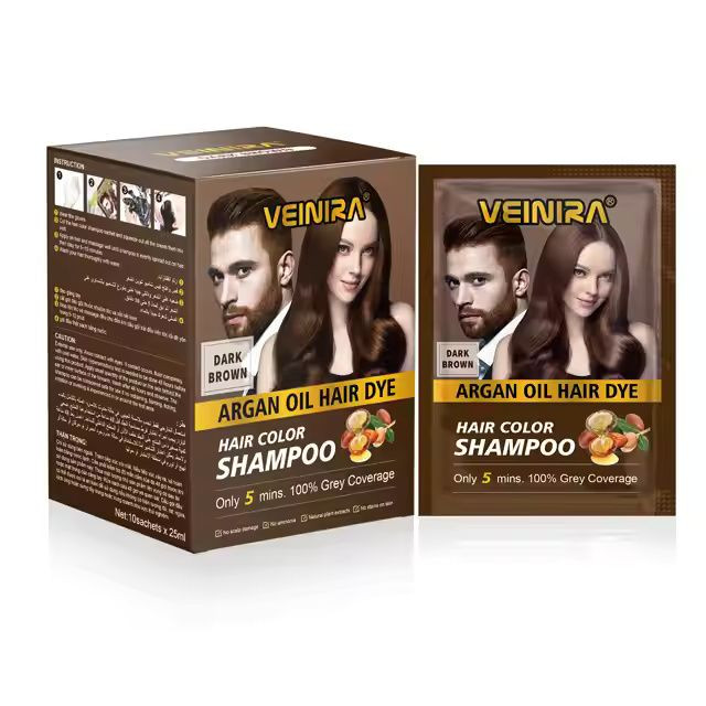 Buy Disaar Natural Organic Argan Oil Collagen Black And Dark Brown Hair ...