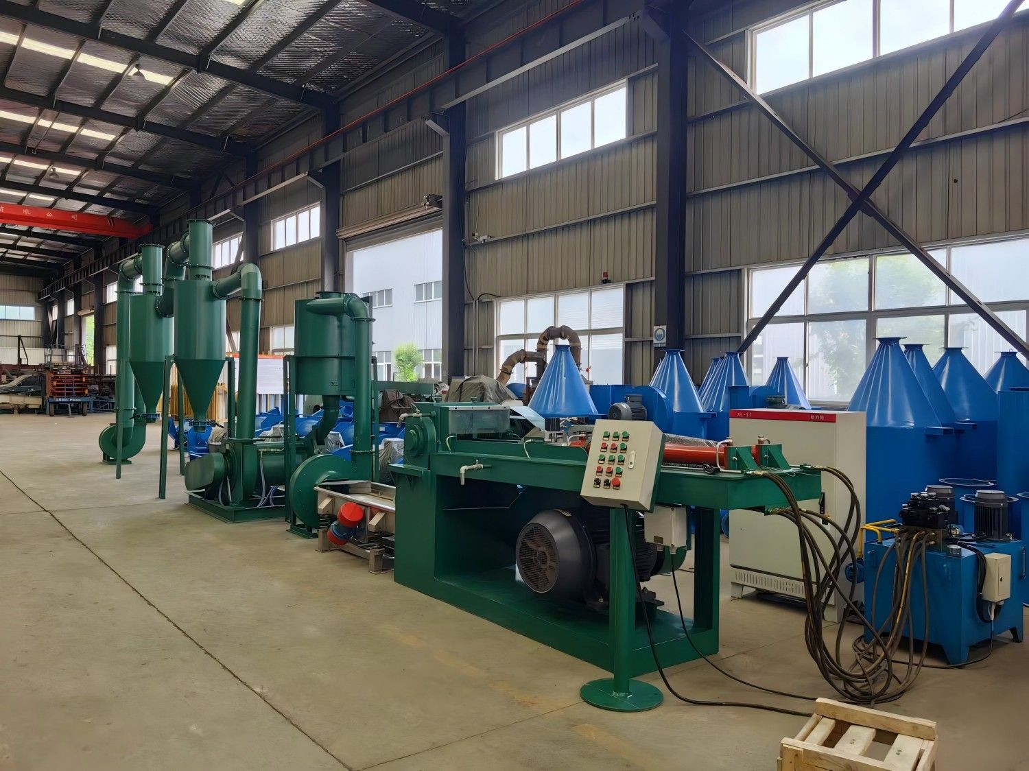 Buy Wet Cutting Aluminum Ingot Granulation Line from Puyang Mingli ...