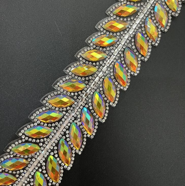 Buy Iron On Trim, Rhinestone Trim, Rhinestone from YIWU lingjia, China ...