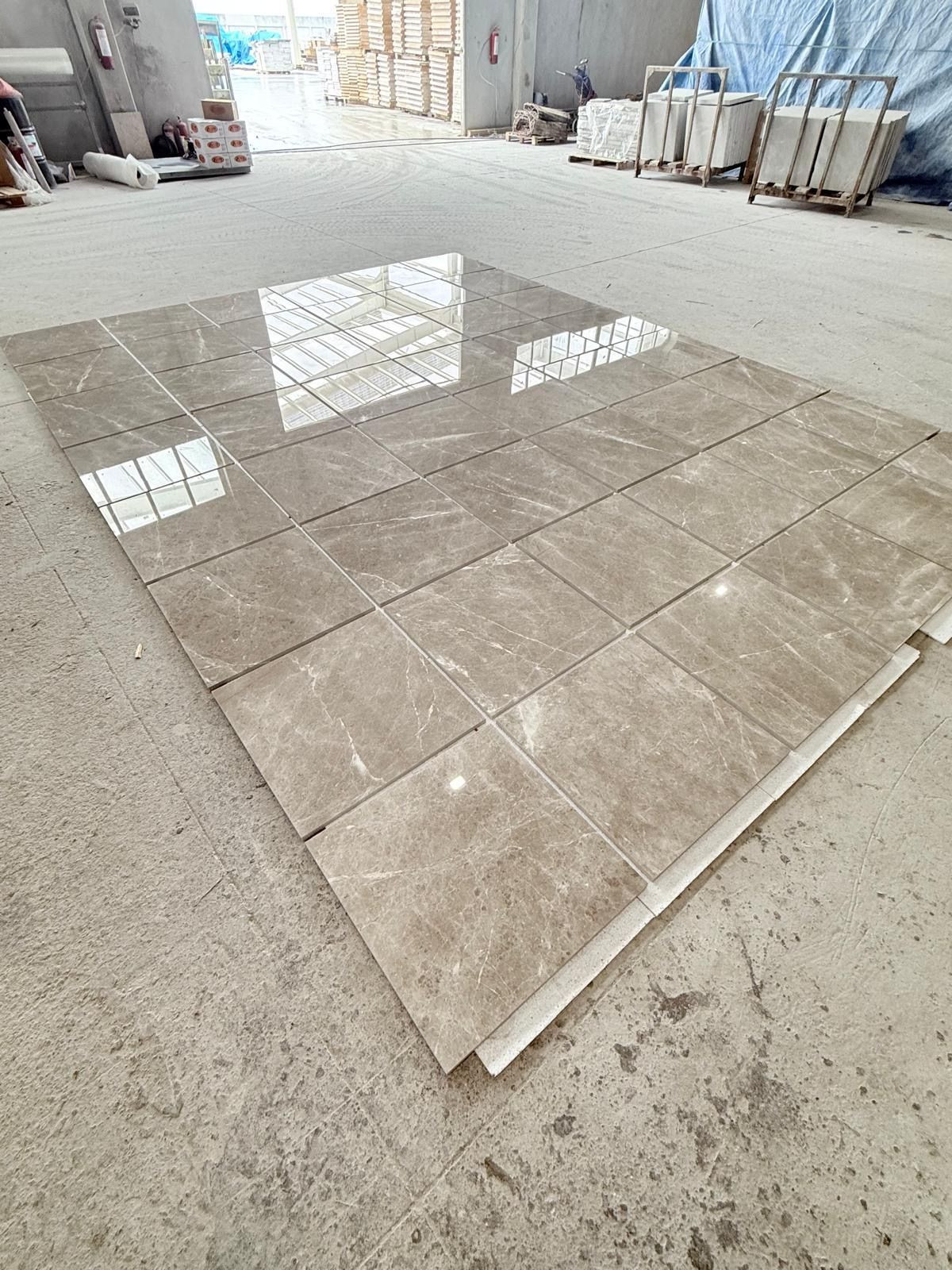 Buy Emperador Light Marble Tiles – Polished Turkish Natural Stone For ...