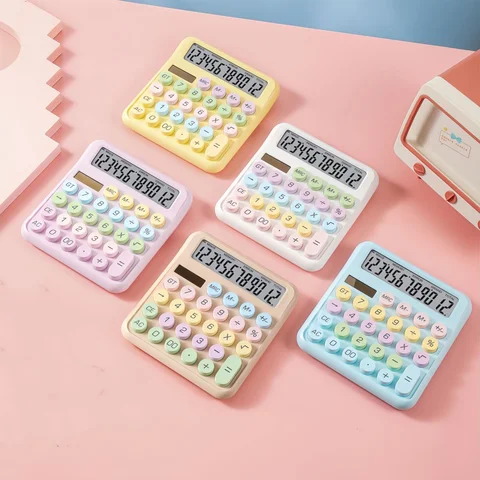 Buy 12 Digit Double Power Special Cheap Solar Calculator Cute ...