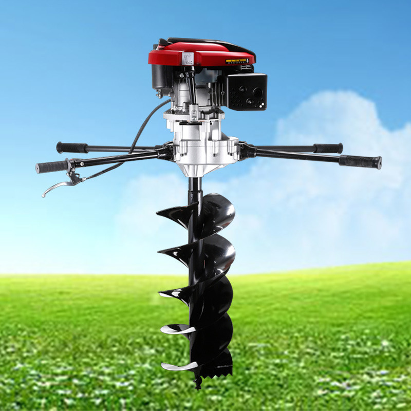 Buy 2 Inch Hand Manual Ground Hole Drill Earth Auger Tree Planting ...