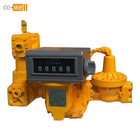 Buy 2" 50mm Lpg Gas Flow Meter Positive Displacement Liquid Control ...