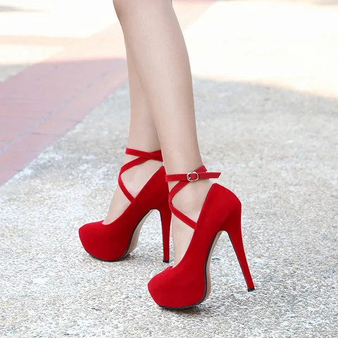 Buy 2024 Luxury 14cm Slim High Heels Womens High Heels Pointed Dress ...