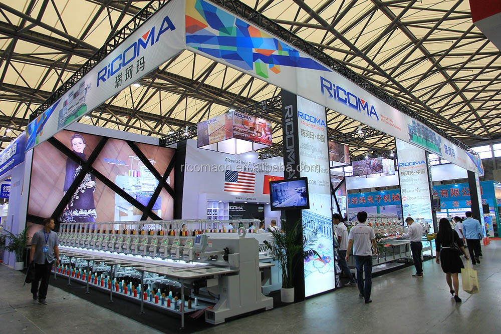 Buy 24 Heads Flatbed Embroidery Machine Fhs-0924 from RiCOMA (Shenzhen ...