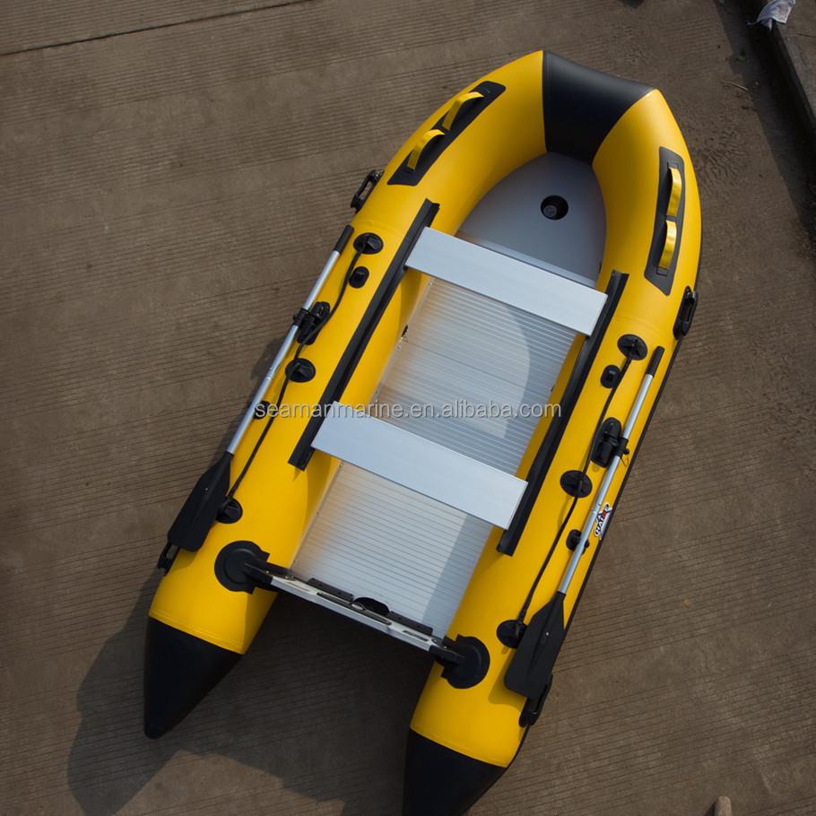 Buy 3.6m Inflatable Boat/inflatable Yacht/paddle Boat With 0.9mm Pvc ...