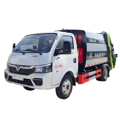 Buy 5cbm Environmental Waste Collection Vehicle Side Loader Garbage ...
