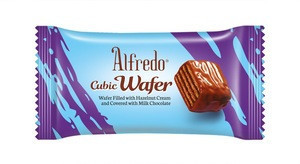 Buy Alfredo Individual Wrap Cubic Wafer Milk Chocolate from FRANCESTLE ...