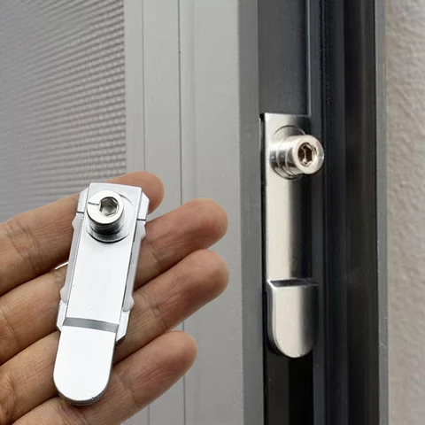 Buy Aluminum Alloy Window Lock Connector Door And Window Fittings Lock ...