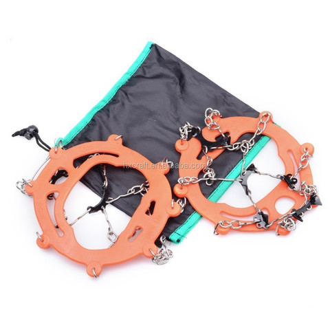Buy Anti-slip Ice Cleats Shoe Boot Tread Grips Traction Crampon Chain ...