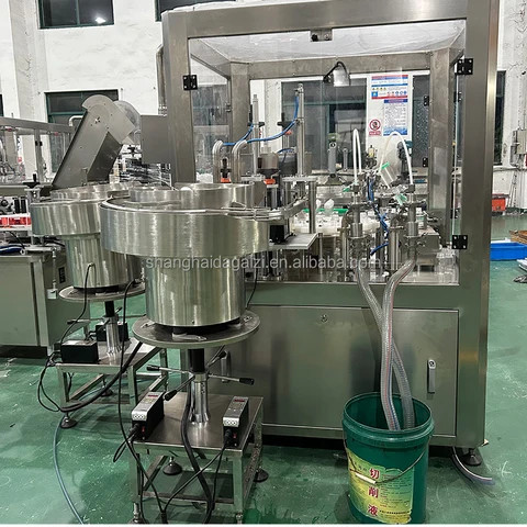 Buy Automatic Eye Drops Filler Production Line Fill Plugging Capping Labeling Dropper Filling ...