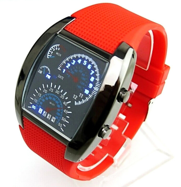 Buy Best Sell Men Binary Matrix Digital Wrist Watches Sports Rpm Turbo ...