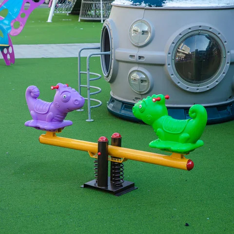 Buy Children Playground Seesaw Toys Kids Plastic Outdoor Seesaw Games ...