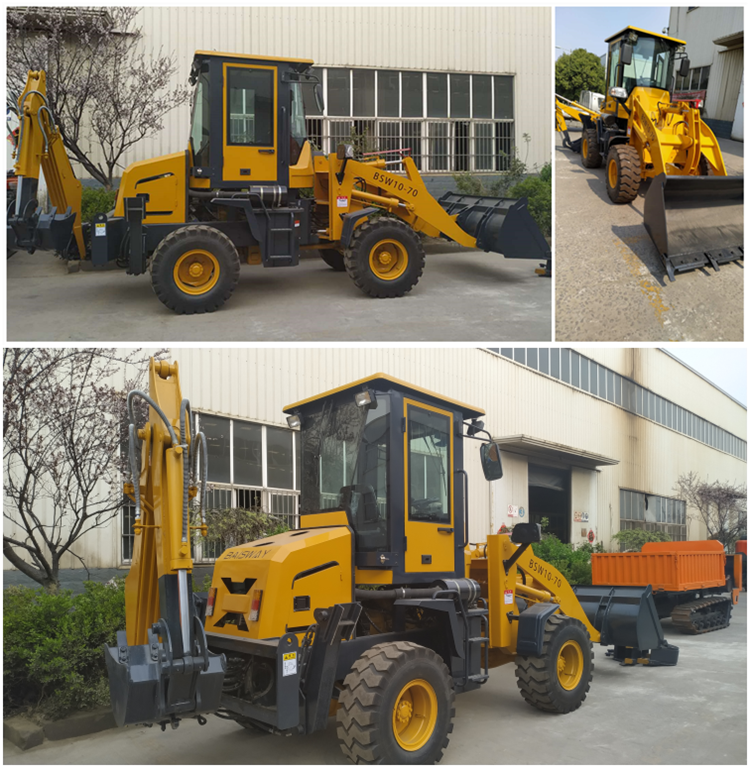 Buy Chinese Excavator Backhoe Loader Small Construction Machine Mini ...