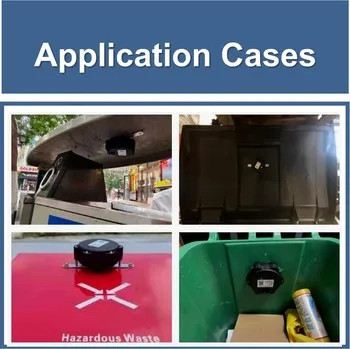 Buy Cndingtek Ultrasonic Smart Bin Sensor Level Trash Bin For Waste ...