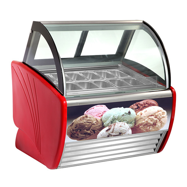 Buy Commercial Ice Cream Display Freezer Supermarket Ice Cream Sale ...