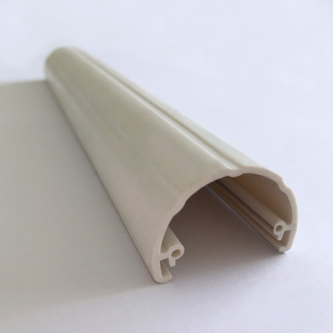 Buy Custom Plastic Pvc Half Round Tube Cover from Coim (Xiamen) Plastic ...