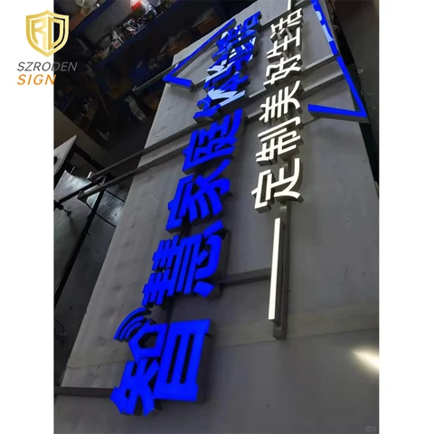 Buy Custom Storefront Sign 3d Front Lit Letters Led Logo Channel ...