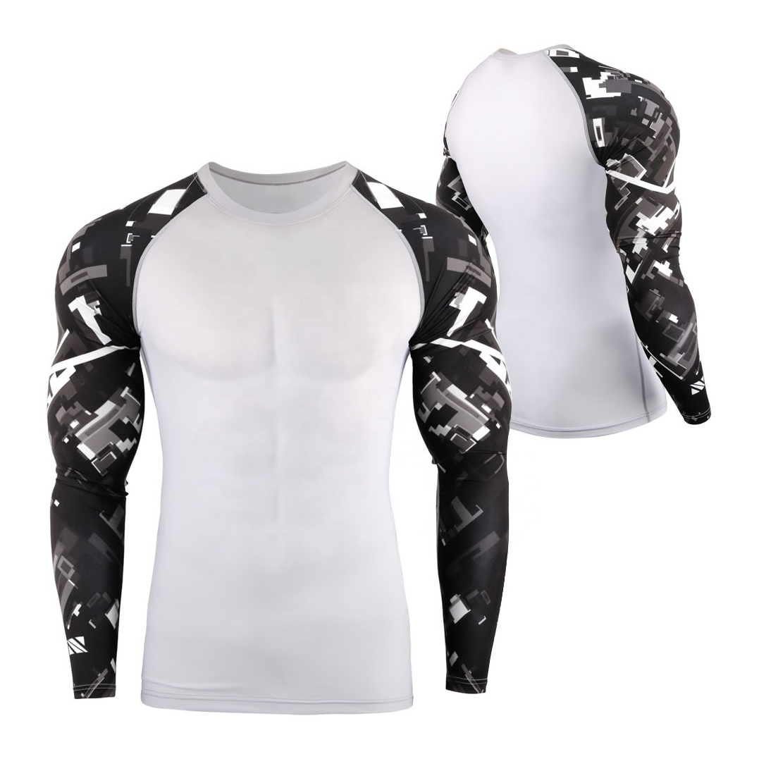 Buy Custom Sublimation Mens Boxing Wear Mma Compression Shirts Mma Rash ...