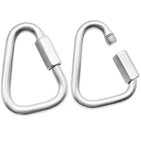 Buy Delta Quick Link Large Stainless Steel 4.1 Inch Triangle Chain ...