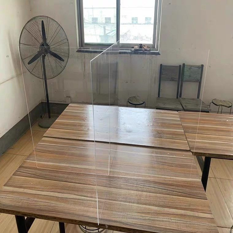 Buy Desk Isolation Display Plate Infection Control Acrylic Board ...