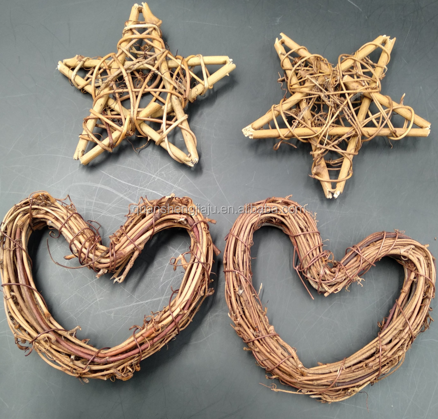 Buy Dia10cm Natural Handmade Rattan Star For Home Decoration from ...