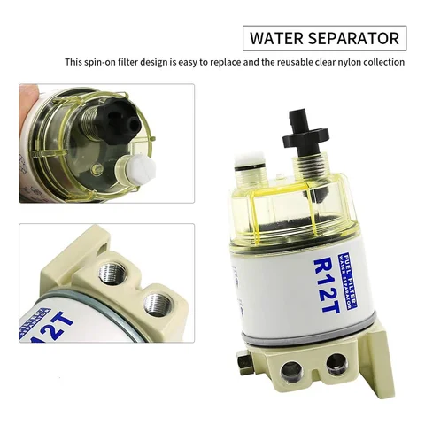 Buy Diesel Oil Water Separator Fuel Filter Marine R12t S3240 120at Npt ...