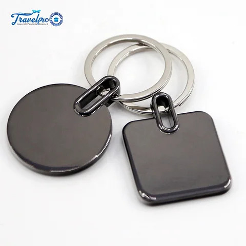 Buy Diy Personalized Custom Keychain Single Double Sided Rectangle ...