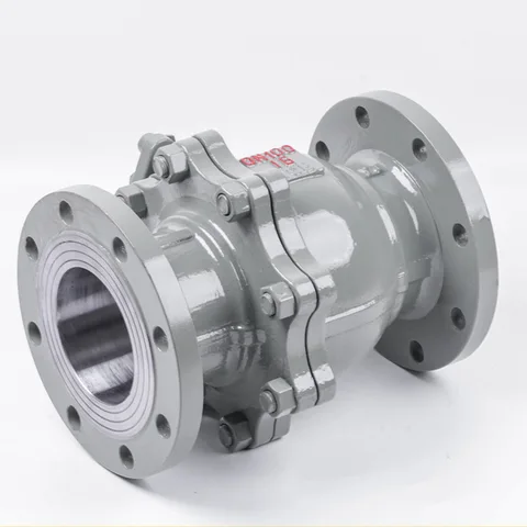 Buy Dn40 Pn25 Valve Industrial Valves Wcb Gear Floating Flanged Type ...