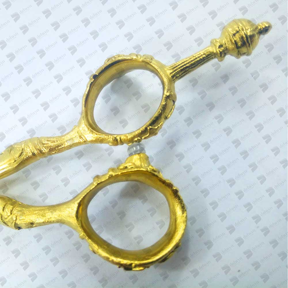 Buy Dragon Handle Hair Scissors /fancy Barber Scissors/titanium Coated ...
