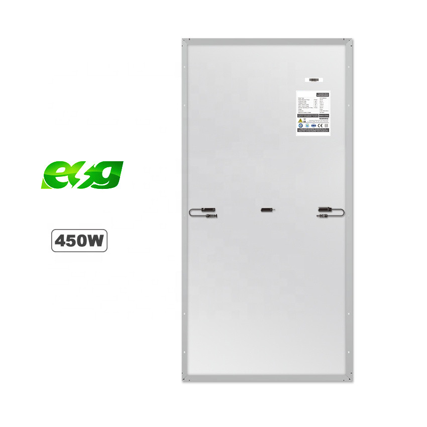 Buy Esg Efficiency On Grid System Mono Perc Half Cut Cell 400w 450w ...