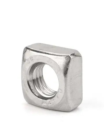 Buy Fastener Nut M5-m12stainless Steel 304 Plain Polished Square Nut ...
