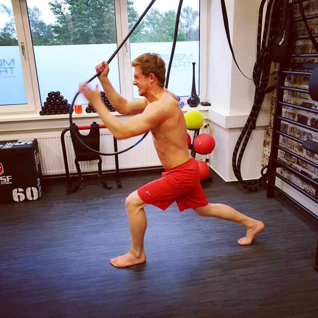 Buy Fitness Home Gym Equipment Endless Tricep Wire Rope Door Trainer ...