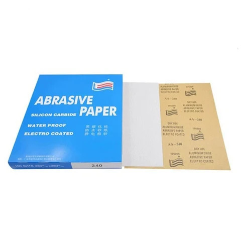 Buy Flag Brand Sand Paper Sheet High Quality Silicon Carbide Sandpaper ...