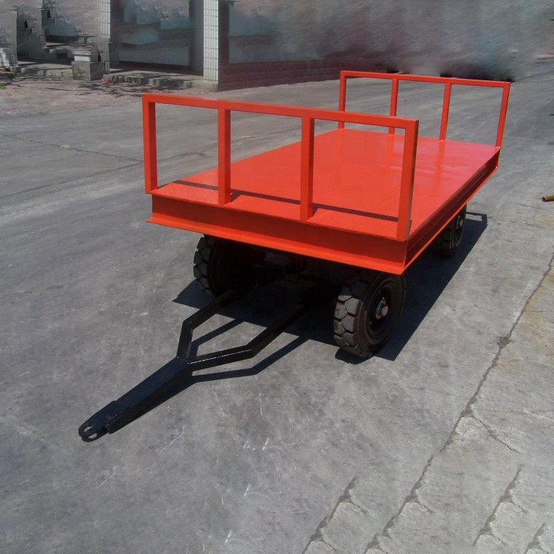 Buy Flat Heavy Duty Motorized Handling Cart For Hauling Dies Coils And ...