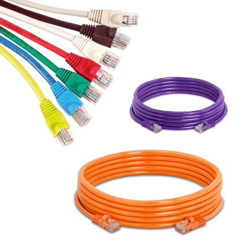 Buy Flexible Utp Patch Cord 1m 2m 3m 5m 10m 26awg Stranded Bare Cooper ...