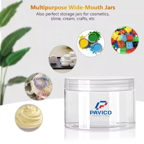 Buy Free Samples Plastic Food Jar With Lid Pet Jar Plastic Food ...