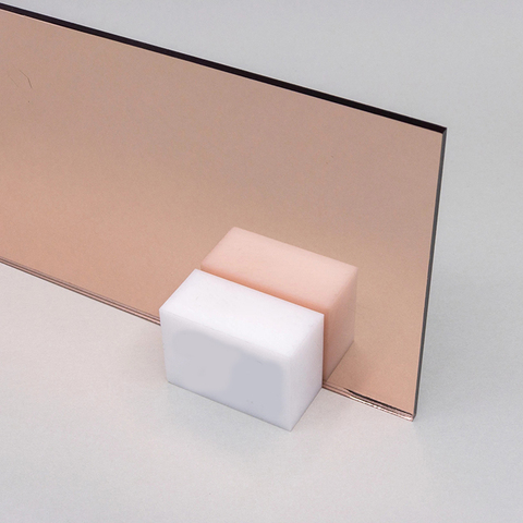 Buy Glossy Acrylic Rose Gold Mirror Panel 2mm 3mm Perspex Custom Made ...