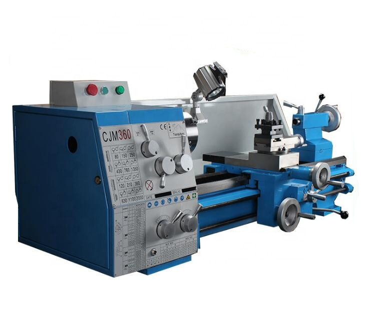 Buy High Precision Manual Metal Lathe Machine Cjm360 750mm 38mm Bore ...