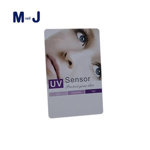 Buy High Quality Pvc Uv Test Card Color Change Uv Sensor Card from ...