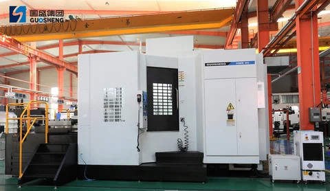 Buy Hme80d Heavy Cutting Horizontal Cnc Milling Machines Centro from Nantong Guosheng ...