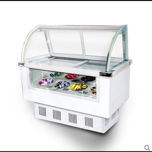 Buy Ice Cream Freezer Commercial Popsicle Freezer Defogging Ice Cream ...
