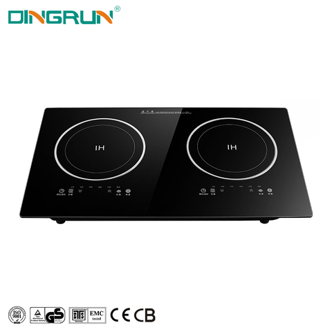 Buy Induction Hob 2 Burner Two Plate Stove Double Induction Cooker from ...