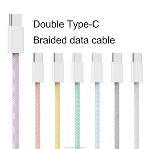 Buy Kiki Shoot Ip-90 Pd 30w Type-c Charging Cable Type C To Type C ...