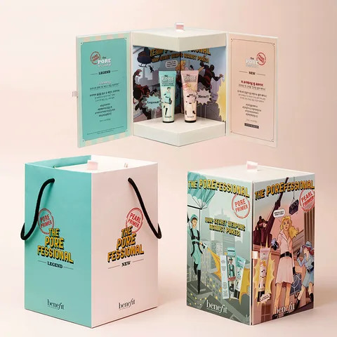 Buy Luxury Design Recyclable Cardboard Makeup Set Cosmetic Packaging ...